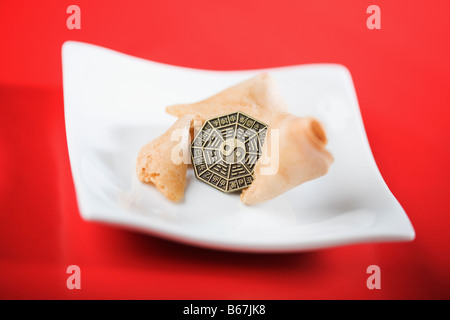 Yin and yang cookies Stock Photo - Alamy