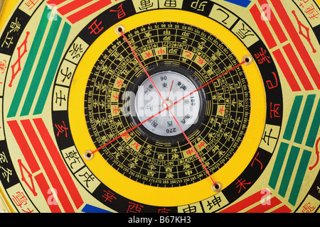 FENG SHUI - COMPASS. The luo pan, or 'geomantic' compass used by Feng ...