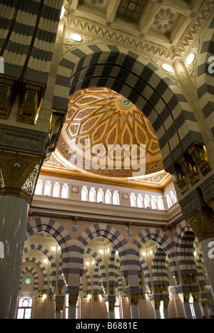 1 of the 24 such slideable domes in Masjid al Nabawi in Madinah the ...