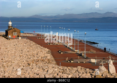 aerial view of Morecambe, Lancashire Stock Photo - Alamy