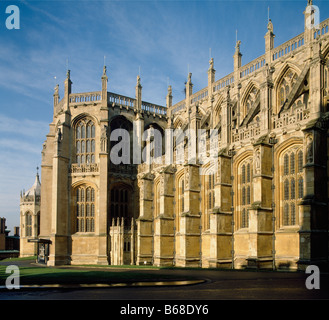 St George's Chapel, Windsor Castle in Berkshire. Picture date ...