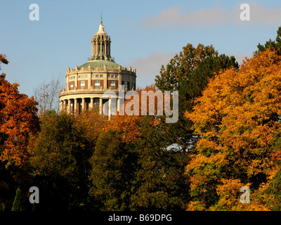 Rush Rhees Library tower, University of Rochester, NY USA Stock Photo ...