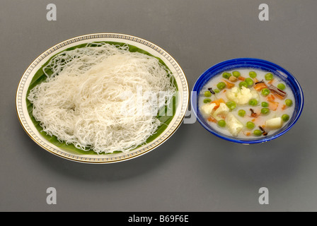 IDIYAPPAM AND STEW Stock Photo - Alamy