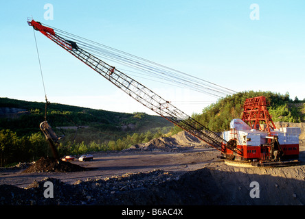 Anthracite coal, Schuylkill County, Pennsylvania, metamorphic rock, low ...