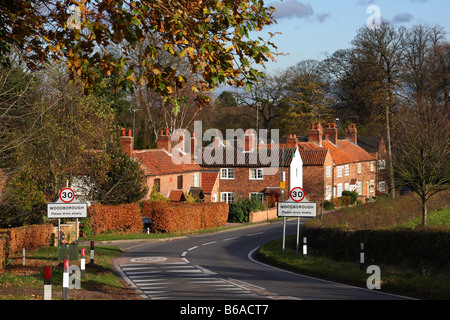 The village of Woodborough, Nottinghamshire, England, U.K Stock Photo ...