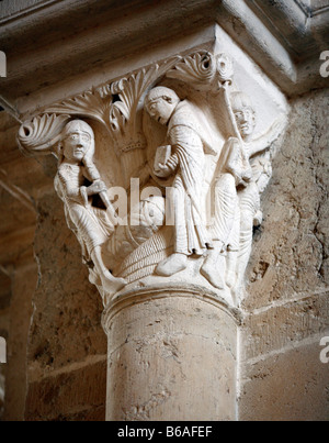 The "Interior of the Church of Sainte-Marie-Madeleine, Paris" captures ...