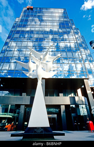 Canada Geese Statue at Connexus Building in Regina; Saskatchewan,Canada ...