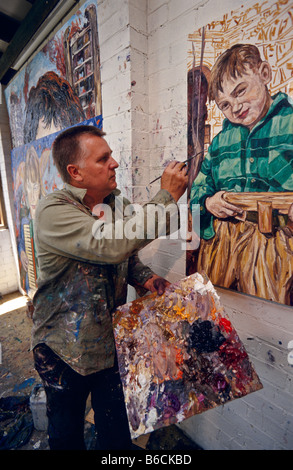 Australian artist George Gittoes Stock Photo - Alamy