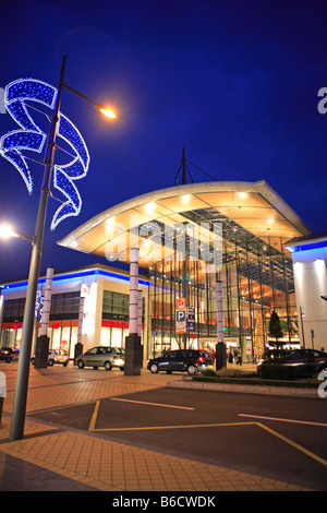 France, Calais At Christmas, Shopping Centre Stock Photo - Alamy
