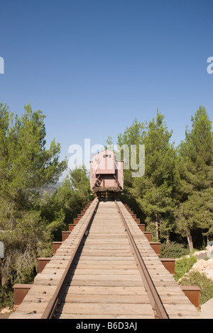 Cattle rail car at Yad Vashem that was used to transport Jews to ...