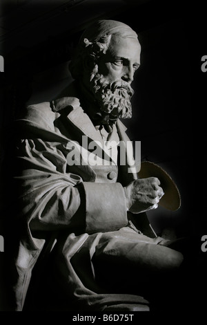 The clay version of a statue the Scottish scientist,James Clerk Maxwell ...