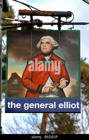 The General Elliot Pub South Hinksey Oxford Stock Photo - Alamy