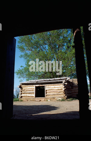 Cabins at Valley Forge Stock Photo - Alamy