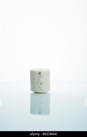 Rolled bandage on a white background Stock Photo - Alamy