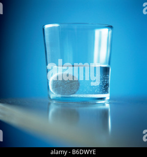 Water soluble tablets. The medicine is soluble. Anti-hangover ...