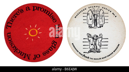 mackison theres a promice in a glass of Stock Photo - Alamy