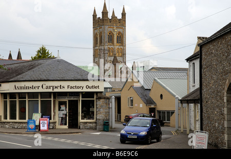 Axminster Carpets factory outlet shop Buckfastleigh south Devon England ...