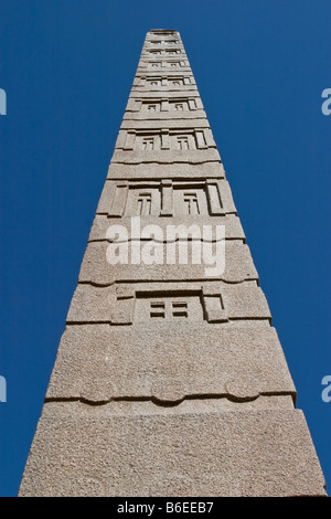 Ancient Axumite stele at Aksum, Axum, UNESCO World Heritage Site ...