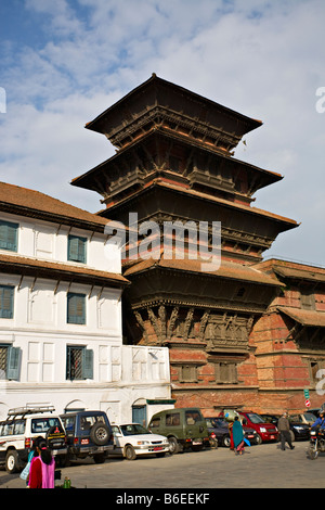 Gaddi Baithak on the left, Basantapur Tower in the Middle, Lalitpur ...
