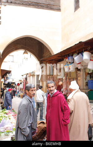 Market, Fes, Morocco, Africa Stock Photo - Alamy