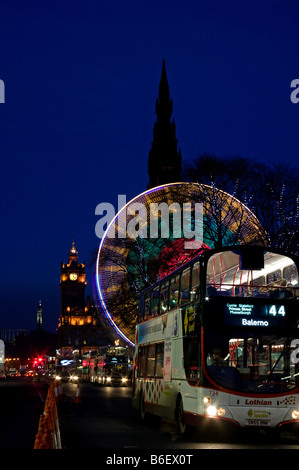 Ferris wheel Edinburgh Scotland December 2016 Stock Photo - Alamy