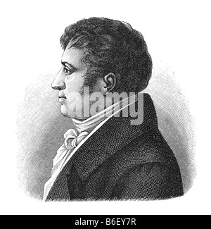 August Wilhelm von Schlegel, 1767-1845, German literary historian ...
