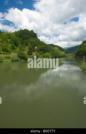 The serchio river in italy, europe Stock Photo - Alamy