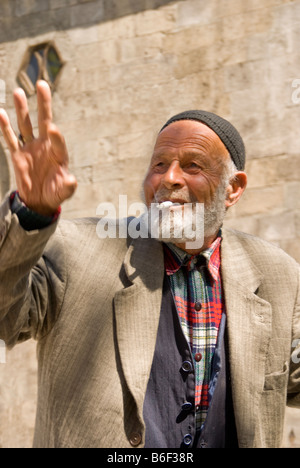 Turkish Man Smoking Cigarette Stock Photo - Alamy