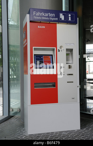 DB ticket machines. Deutsche Bahn AG is the largest railway operator ...