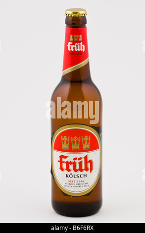 Bottles of Fruh Kolsch beer Stock Photo - Alamy