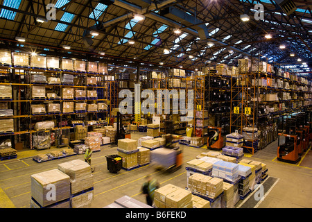 The interior of the Argos Catalogue Direct distribution centre in ...