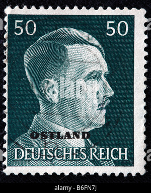 1930s Adolf Hitler 'The Fuhrer' in military uniform wearing a swastika ...