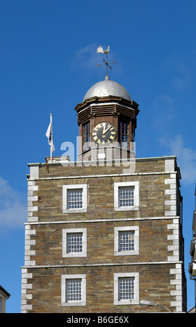 The Clock Gate Tower in Youghal, County Cork, Ireland built in 1777, on ...