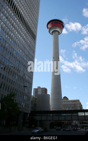 Calgary street scene with +15 walkway Alberta Calgary September 2006 ...