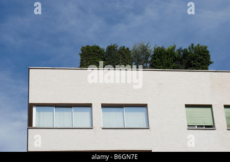 Novocomum building designed by architect Terragni Como Italy Stock ...