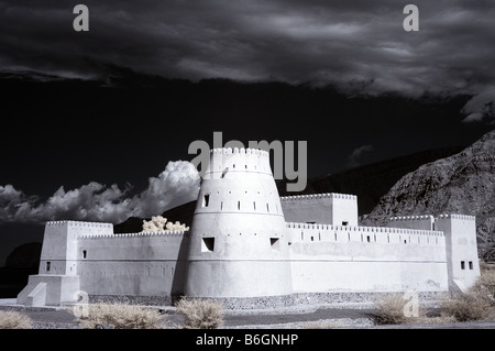 Bukha castle, Musandam, Oman, Middle East Stock Photo - Alamy