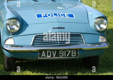 Ford Anglia. Classic car meet at Hanley Farm, Chepstow Stock Photo - Alamy