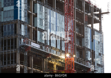 KD Tower (formerly Kodak building) Hemel Hempstead, external cladding ...