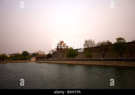 Moat around the Forbidden City - Beijing, China Stock Photo - Alamy