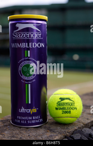 SLAZENGER TENNIS BALLS THE WIMBLEDON CHAMPIONSHIPS THE WIMBLEDON ...