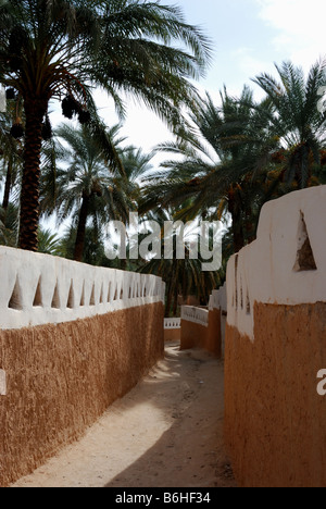 In the oasis of Ghadames, UNESCO world heritage, Libya Stock Photo - Alamy