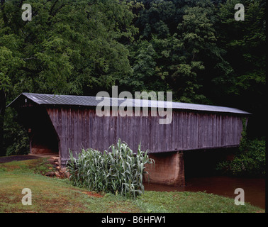 Bob White Covered Bridge, Woolwine, Virginia Stock Photo - Alamy
