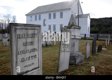 Rockingham Meeting House during the autumn months Located in Rockingham ...