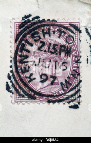 British one penny postage stamp King George V Postal Union Congress ...