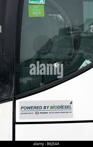 Biodiesel biofuel label Stock Photo - Alamy