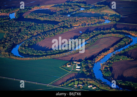 Aerial view of Fargo, North Dakota Stock Photo: 15392976 - Alamy