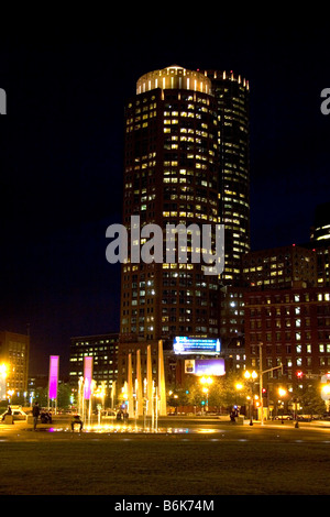 Boston in Massachusetts, USA at Seaport Boulevard Stock Photo - Alamy