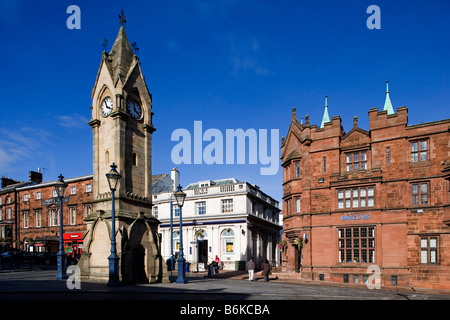 Penrith Clock tower erected 1861 to commemorate Philip Musgrave of ...