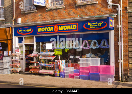 Motor World car parts, accessories and cycle shop at the junction of ...