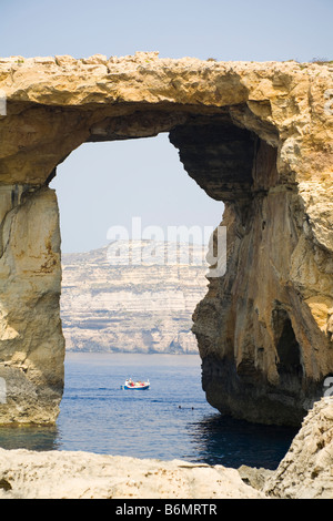 Azure Window, Tieqa Zerqa, Blue Window, Gozo, Malta Stock Photo - Alamy